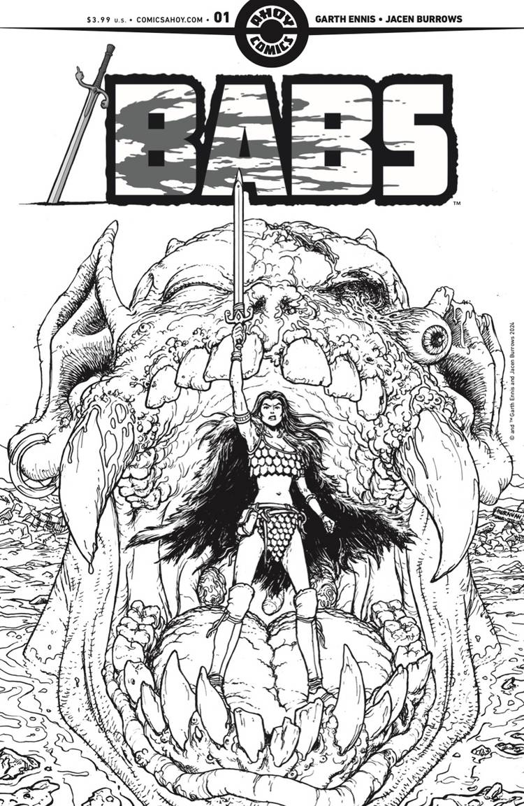 The Boys Creator Garth Ennis To Unleash BABS, A New Sword & Sorcery ...