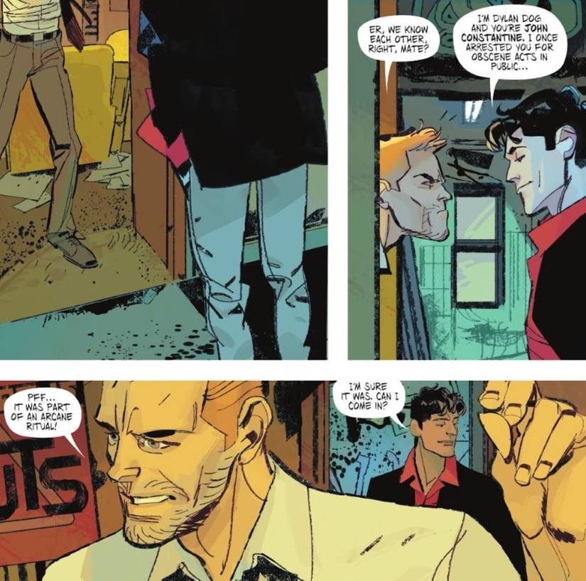 John Constantine's Latest Team Up Is So Perfect, He Needs to Leave the DCU