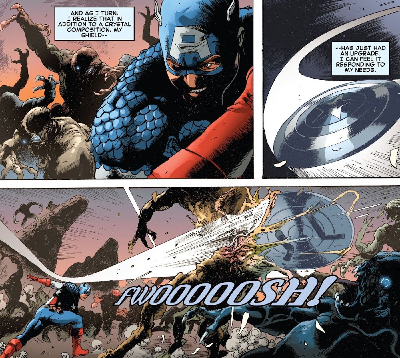 "I Can Feel It Responding": Captain America's Transparent Shield Is His ...