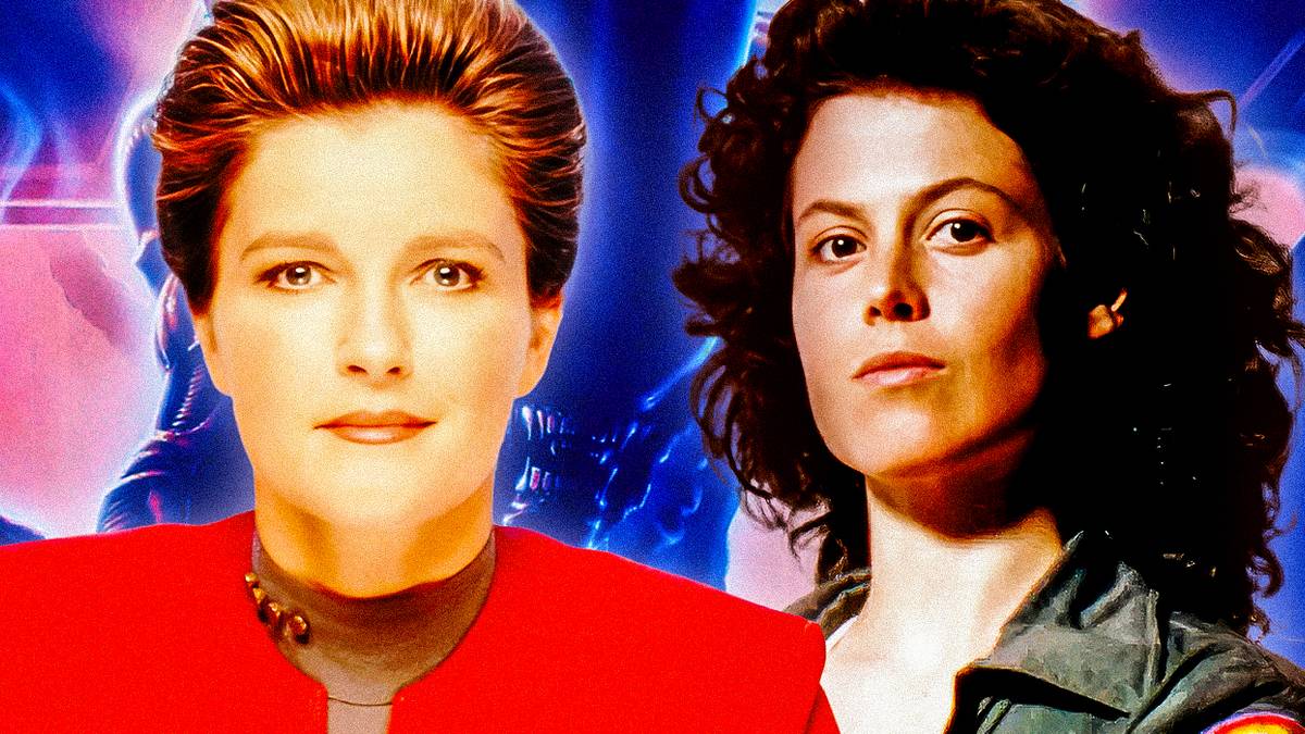 Star Trek: Voyager's Janeway Becoming Ripley From Alien Explained By ...