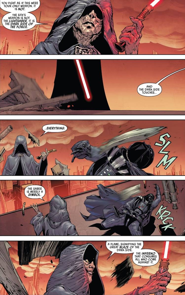 Darth Vader Learned His Devastating Force Technique Fighting Star Wars ...