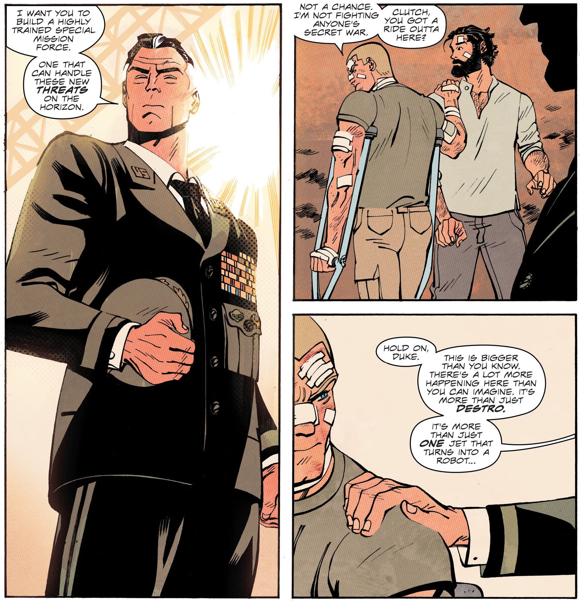 "We Destroy Them All": G.I. Joe Officially Forms In the Energon ...