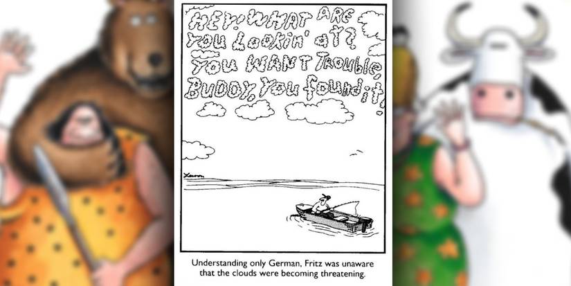 10 Funniest Far Side Comics That Prove It's Obsessed with Fishing (and ...