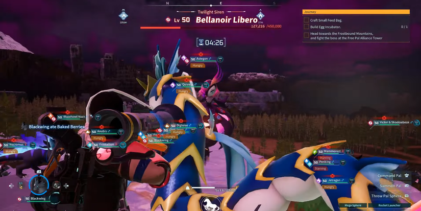 Palworld: How To Summon (& Beat) Bellanoir Raid Boss