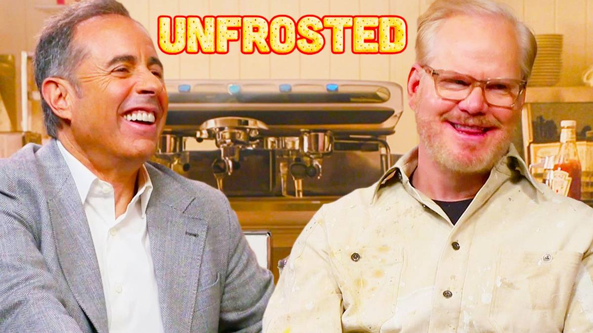 Unfrosted Stars Jerry Seinfeld & Jim Gaffigan On The Pros And Cons Of ...