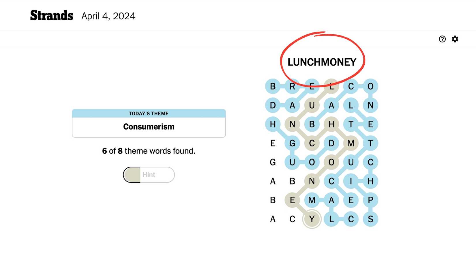 10 Strands Strategies To Quickly Solve The Theme