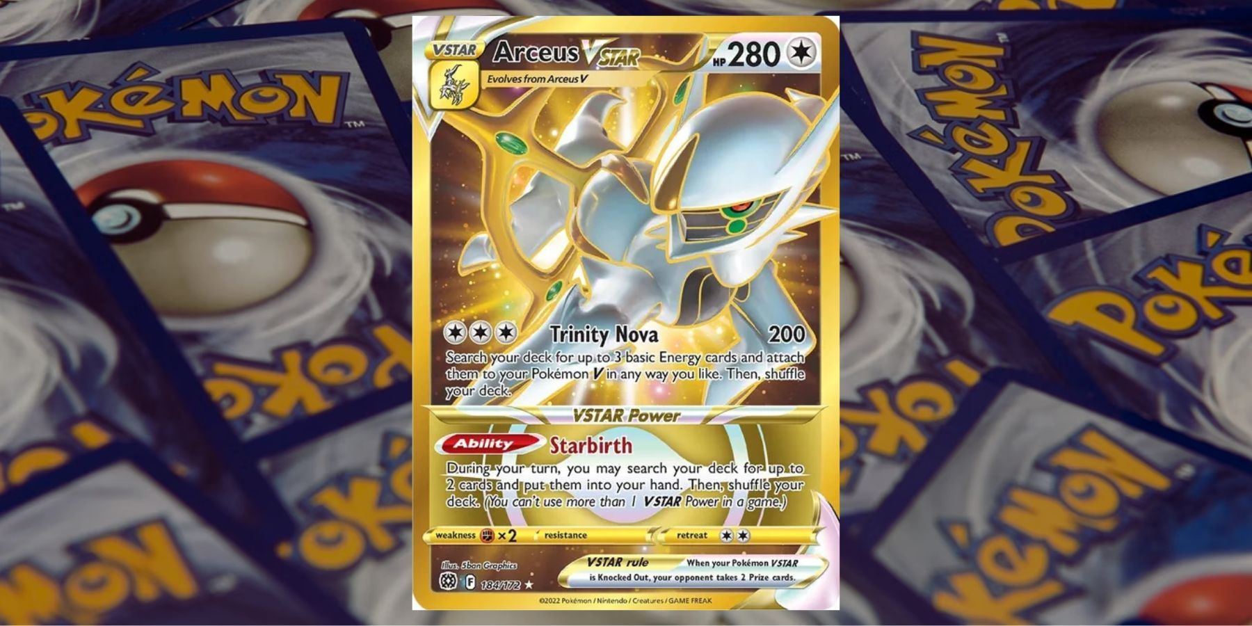 Pokemon Arceus Card