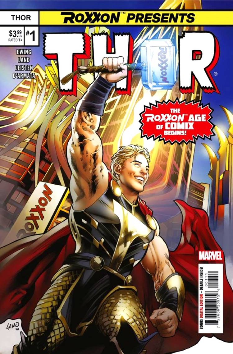 Thor Debuts His Hammer's New Powers, as Mjolnir Is Upgraded Like Never ...