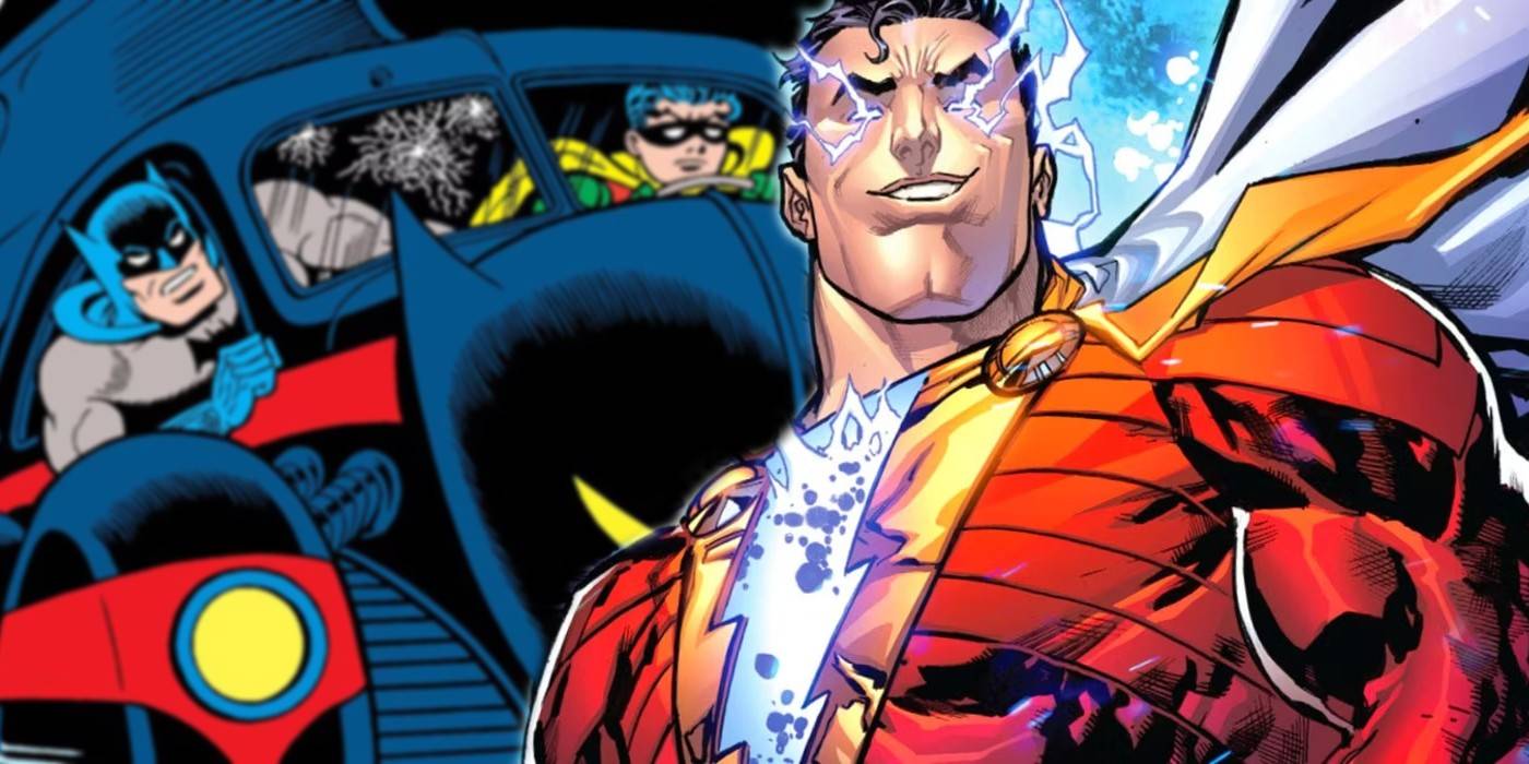 Shazam Just Got His Own Batmobile, With the Perfect Codename
