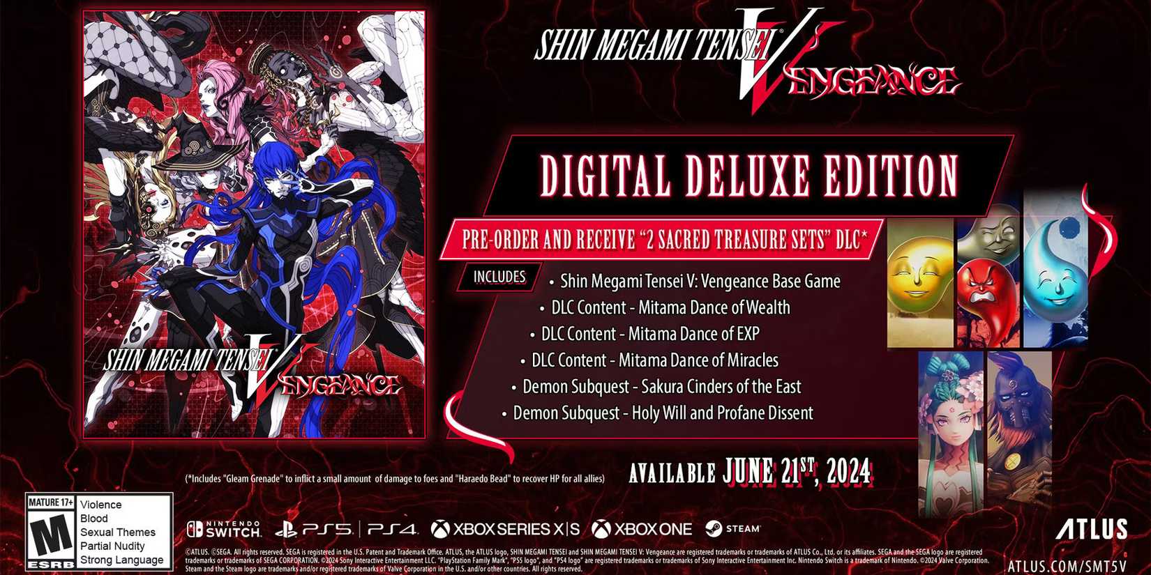 Shin Megami Tensei V: Vengeance - Release Date, Gameplay & Pre-Order ...