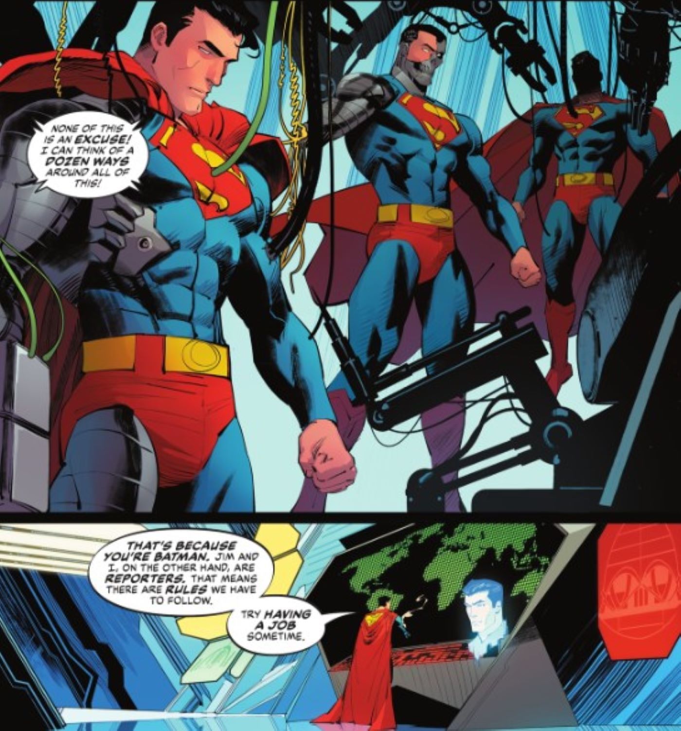 "Try Having a Job": Superman Argues Why His Life Is Harder Than Batman's