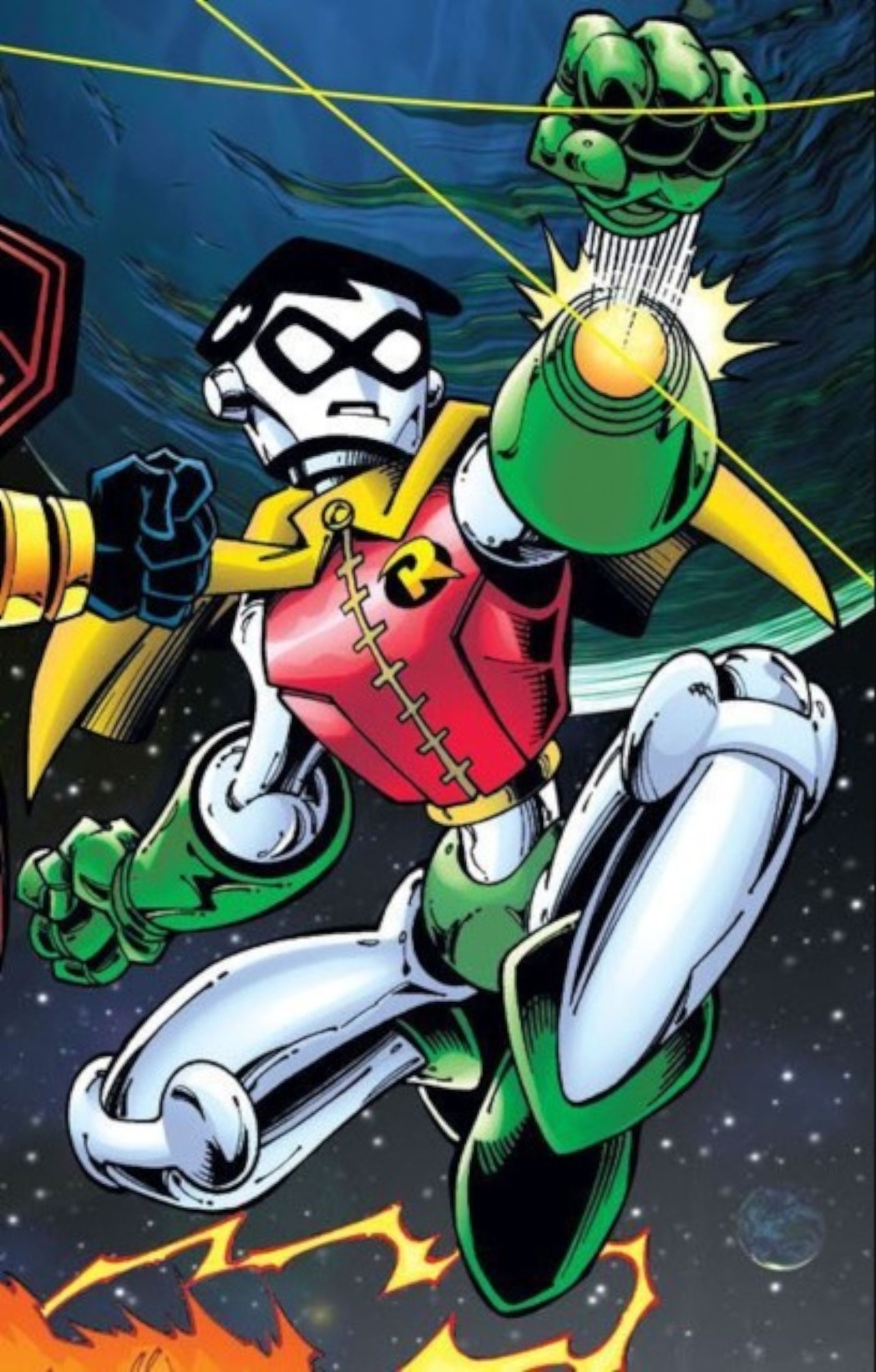 Robin's New Sci-Fi Costume Gives the Boy Wonder His Most Drastic ...