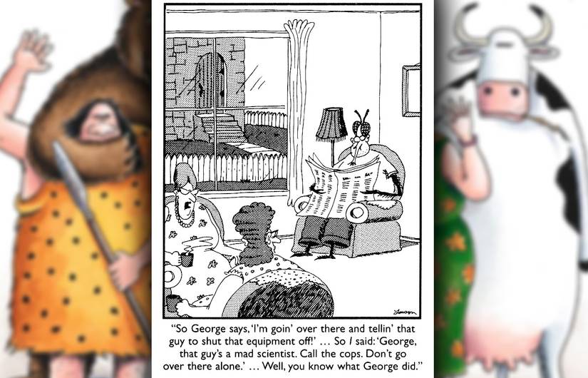 15 Funniest Far Side Comics That Prove It's Obsessed with Monsters