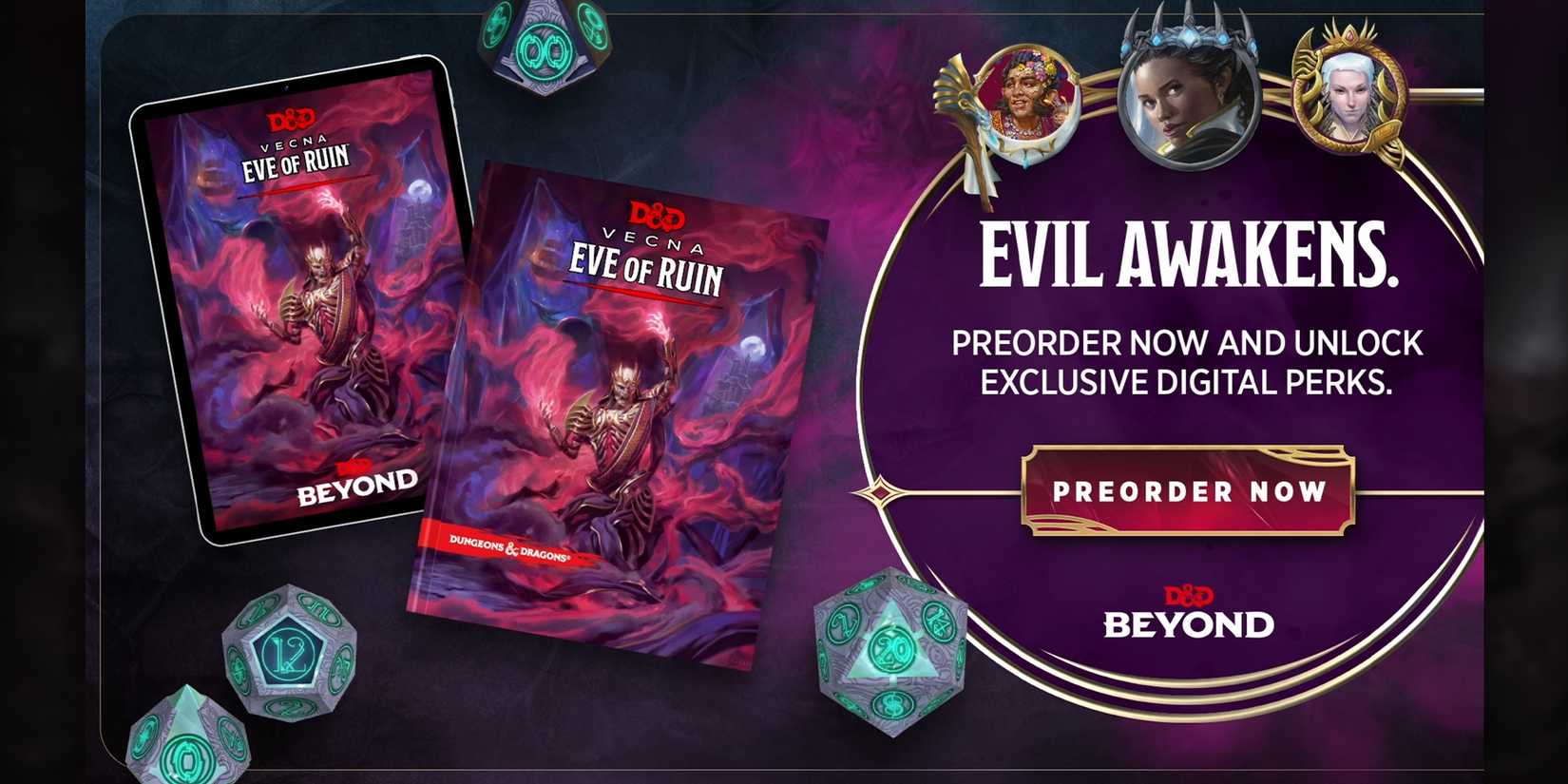 D&D - Vecna: Eve of Ruin Release Date, Preorders, Bundles, & Book Info