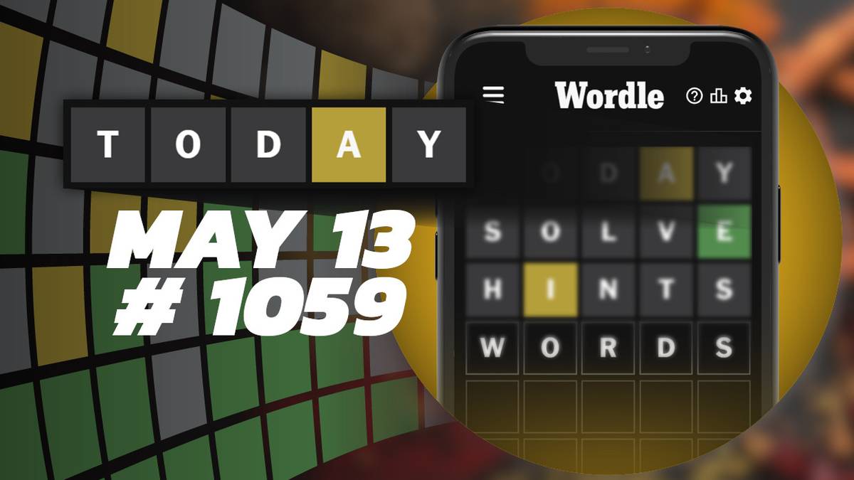 Today's Wordle Hints & Answer - May 13, 2024 (Puzzle #1059)
