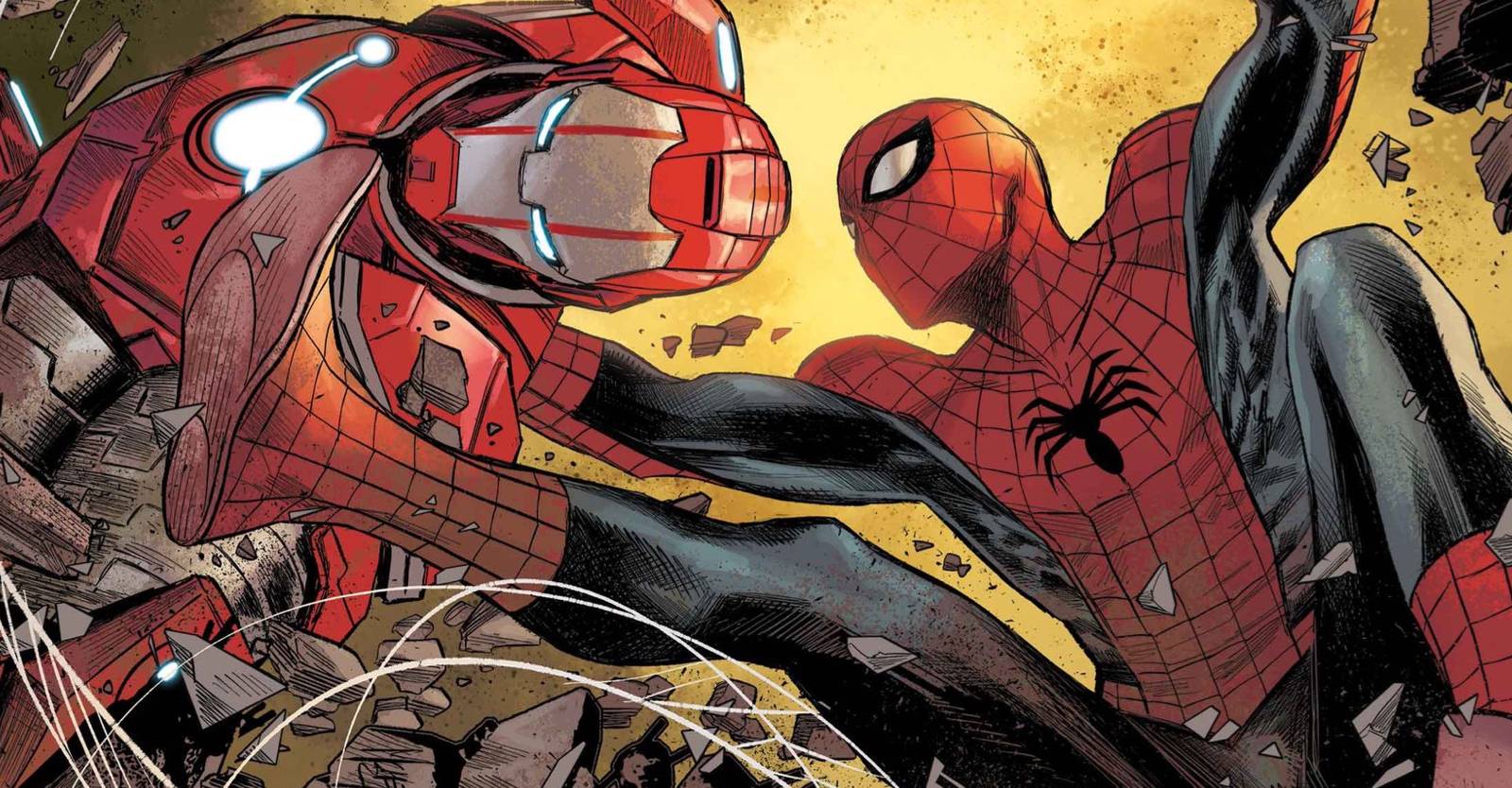 Iron Man vs Spider-Man Flips Their MCU Relationship in Marvel's New ...