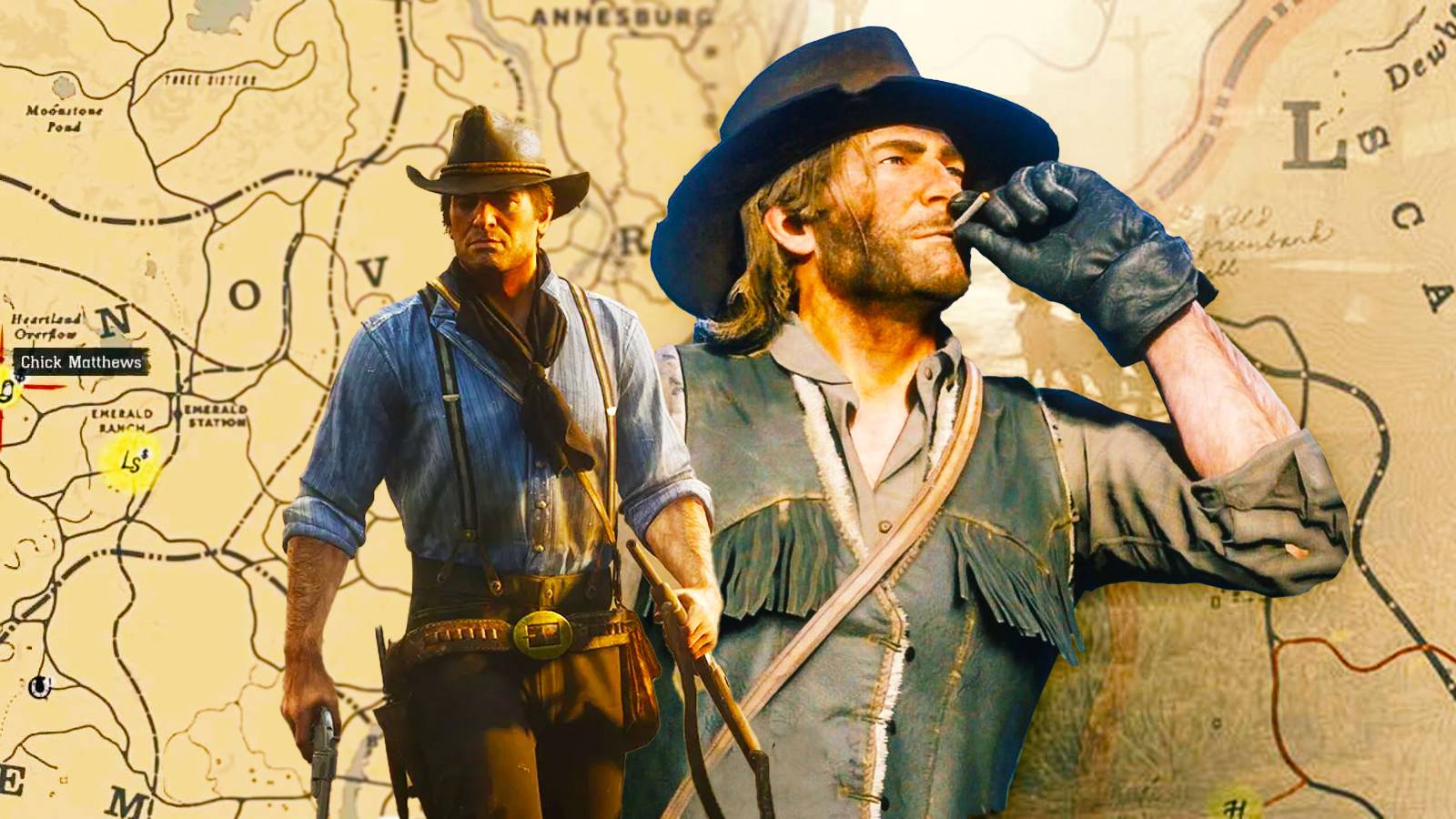 RDR2: How To Solve Chick's Treasure Map