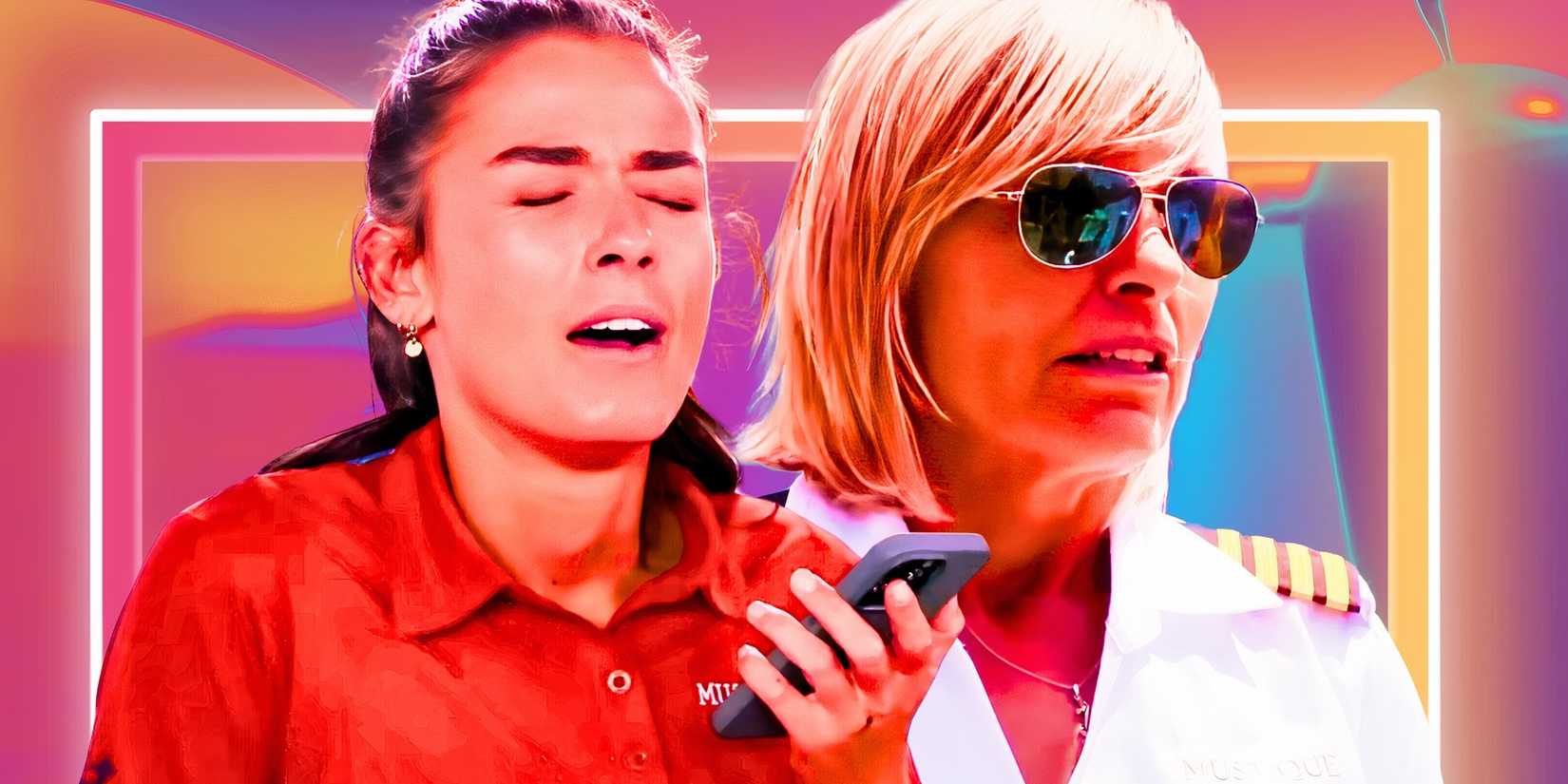 Signs Below Deck Mediterranean Season 9’s Aesha Scott & Villain Ellie ...