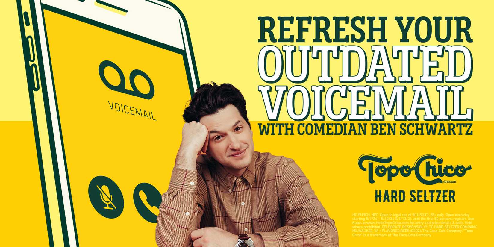 Ben Schwartz Talks Topo Chico Hard Seltzer's Fun Voicemail Campaign ...