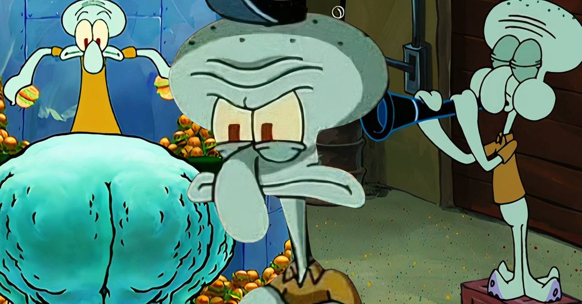 Soggiorno Di Squidward Youtooz Falling Handsome Squiddi, 4,7 Pollici