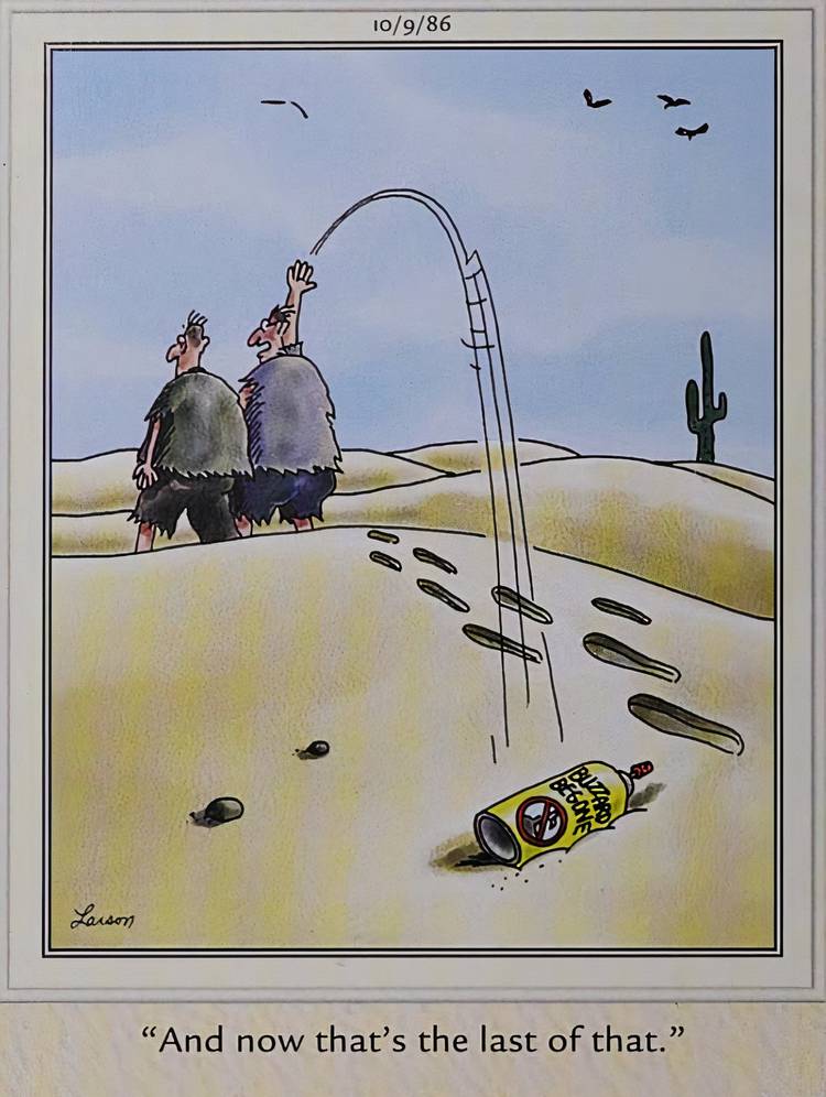 10 Hilarious Far Side Comics About Characters Lost in the Desert