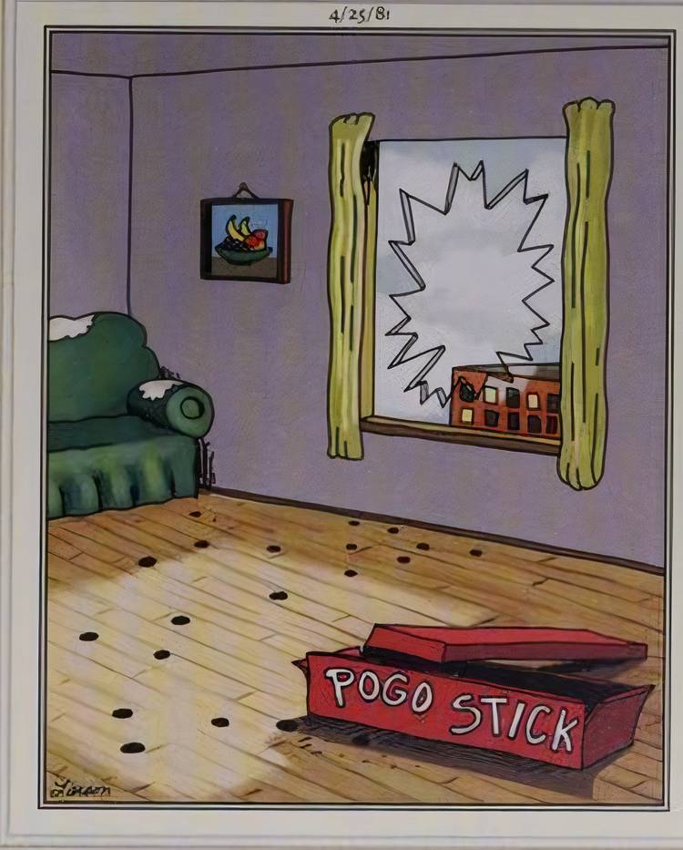 12 Far Side Comics From 1981 That Make You Go "My God!" When You Read Them