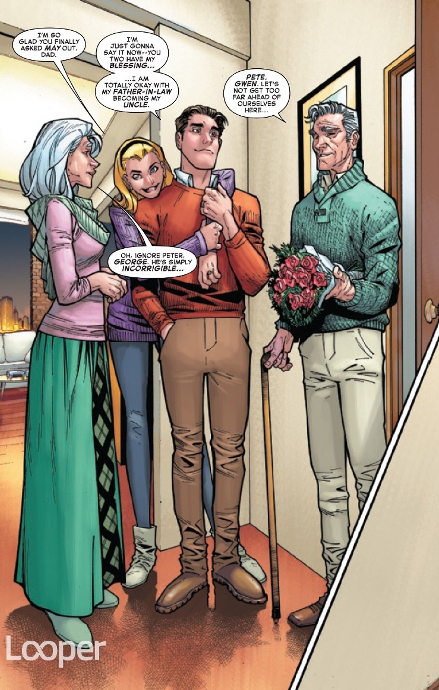 peter parker returns