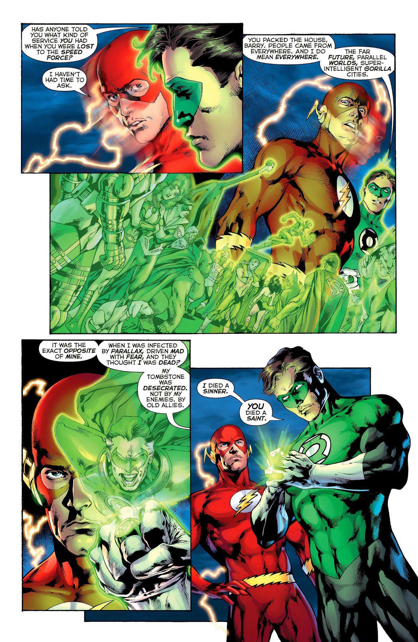 Justice League's Cruel Reaction to Green Lantern's Death Gets Darker ...