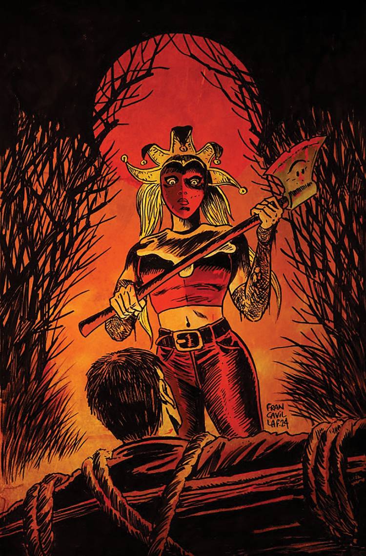 Harley Quinn Deserves Her Own Horror Movie Based on This Brutal Cover Art