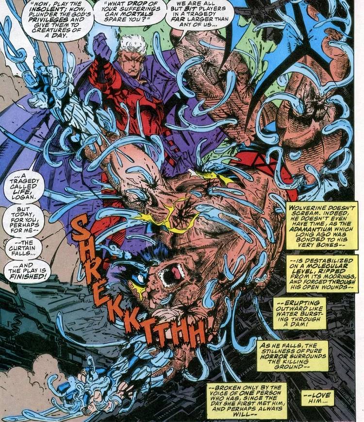 Magneto Stripping Wolverine's Adamantium Is Nightmare Fuel in This Jaw ...