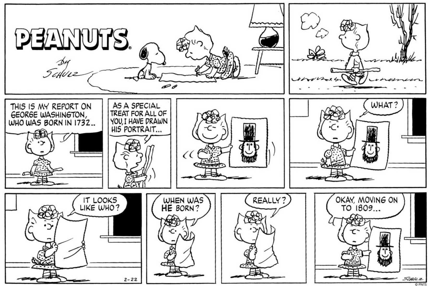 10 Funniest Peanuts Comics That Reference Famous People