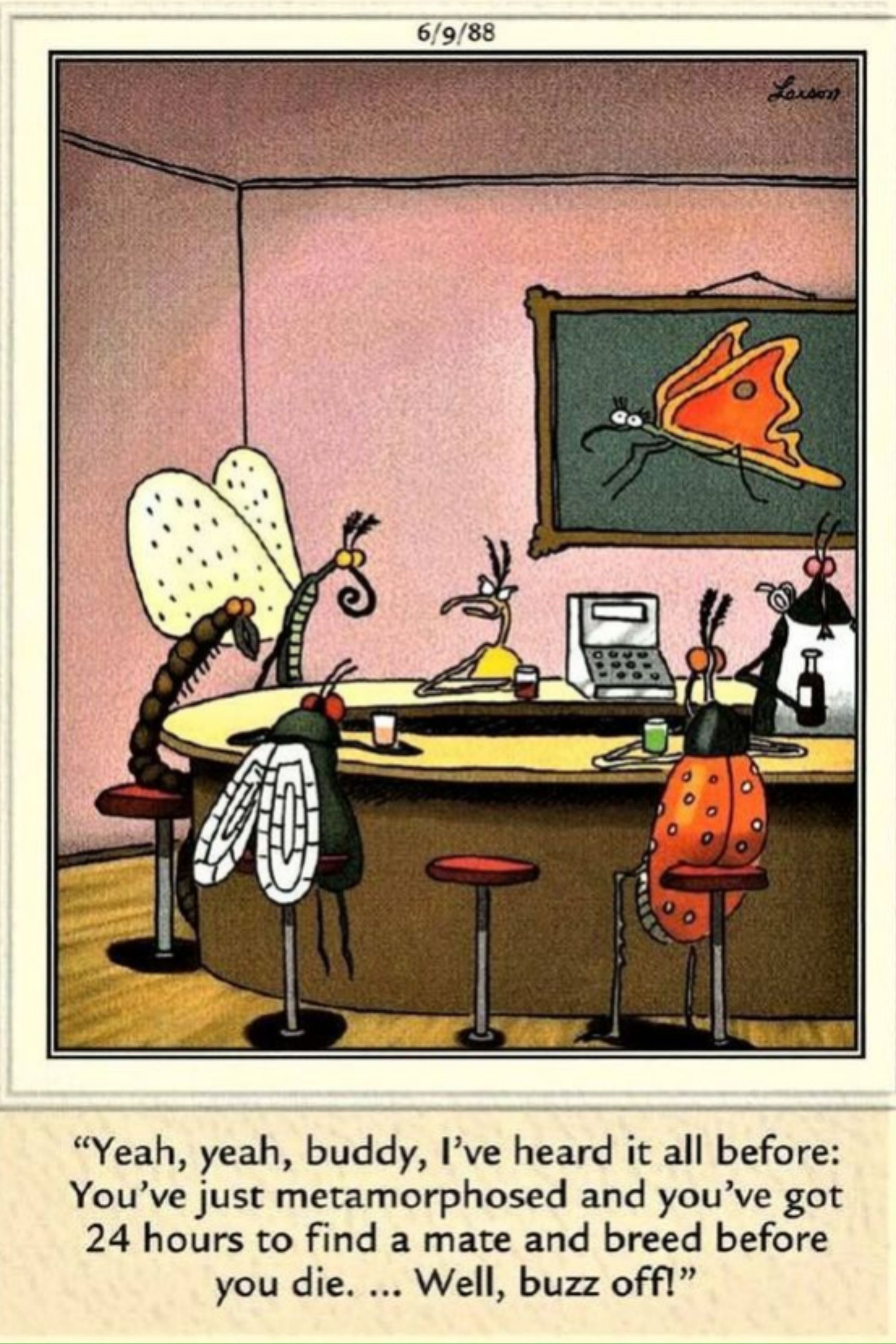 10 Funniest Far Side Comics That Prove It's Obsessed with Bugs