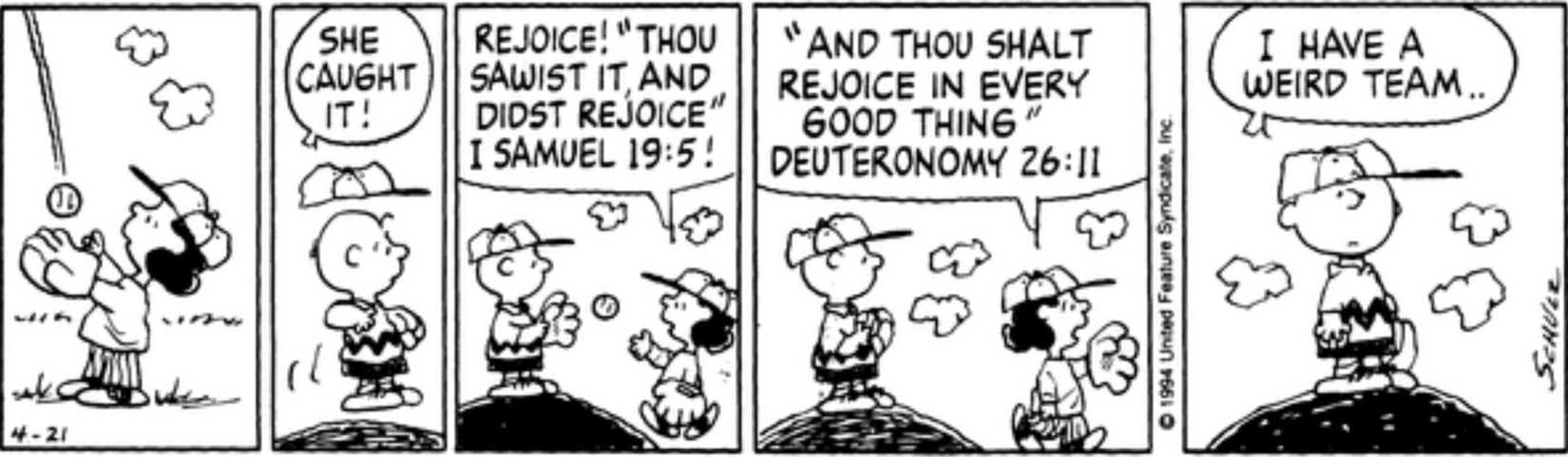 10 Funniest Peanuts Comics That Just Turned 30 (In April 2024)