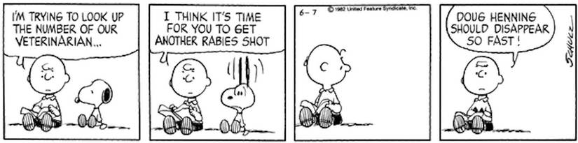 10 Funniest Peanuts Comics That Reference Famous People