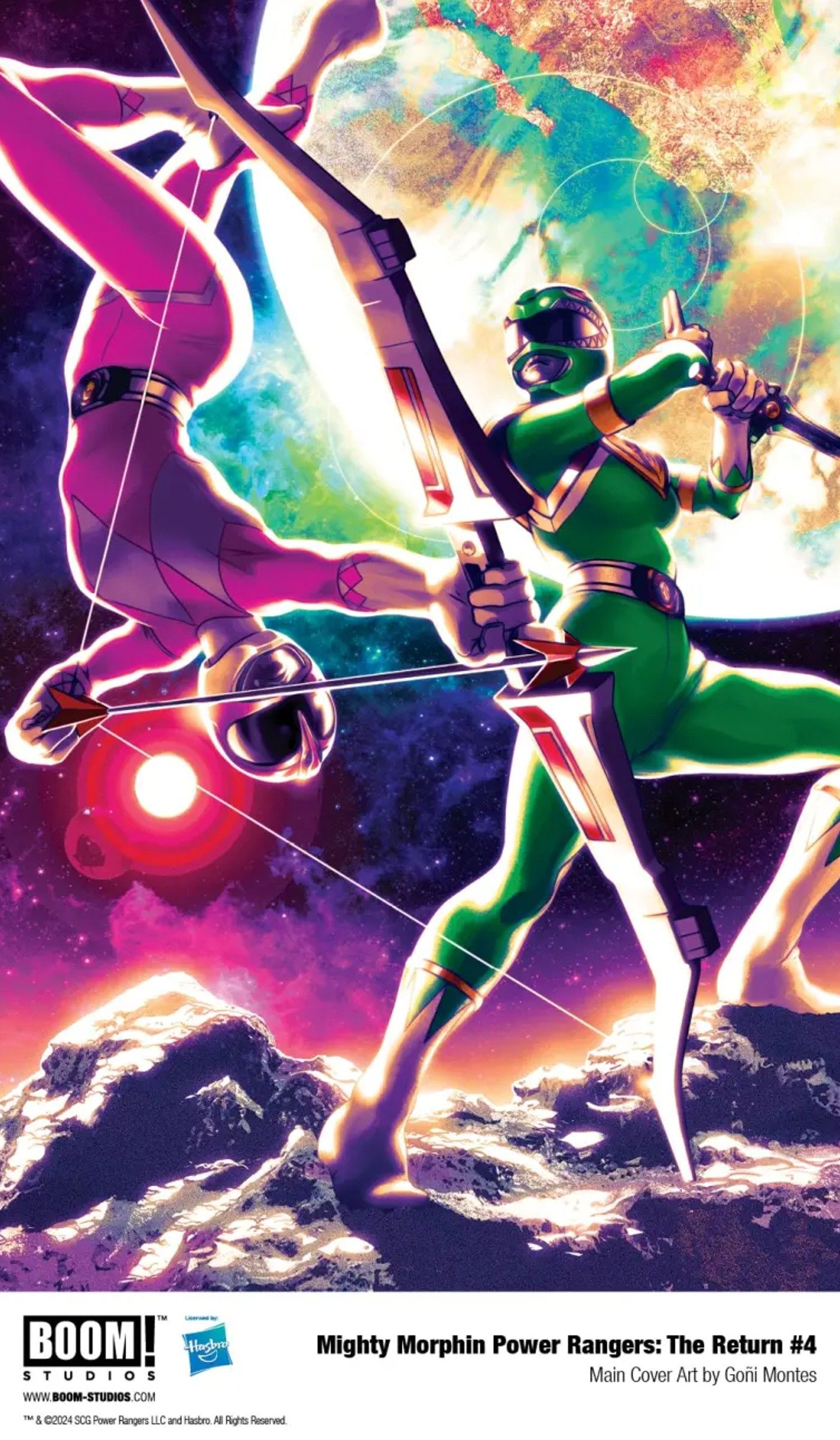 Power Rangers' New Green Ranger Officially Meets the '90s Originals ...