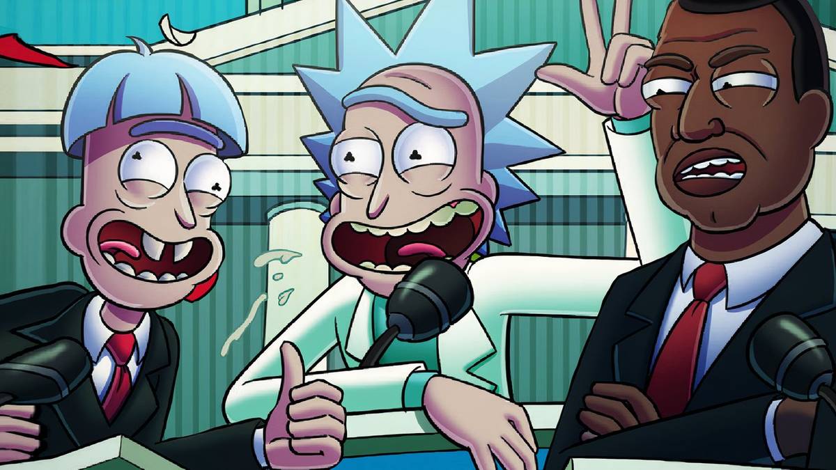 EXCLUSIVE: Rick and Morty Are Running for President