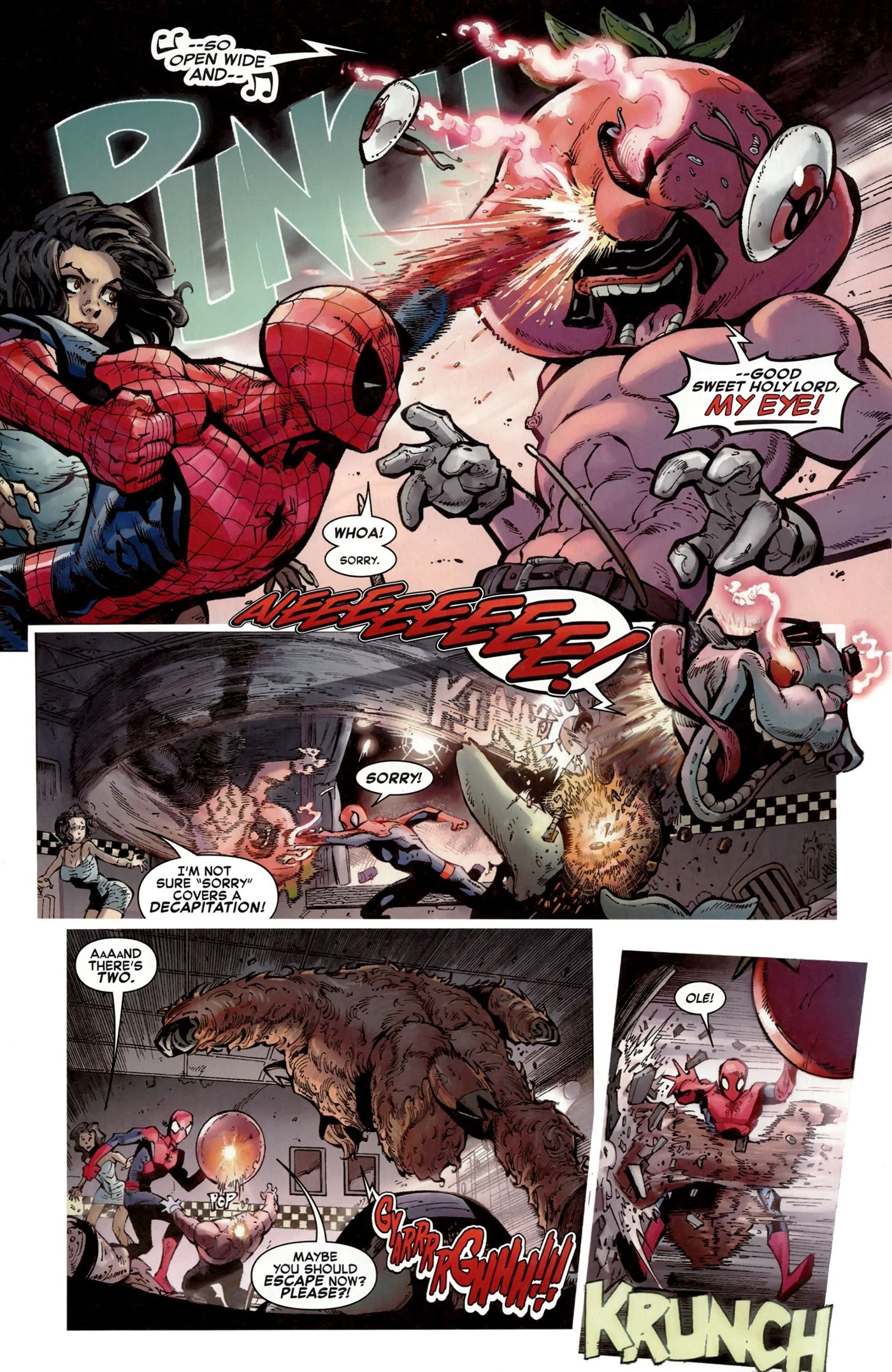 Spider-Man Goes Full Horror Against Marvel's Version of Five Nights at ...