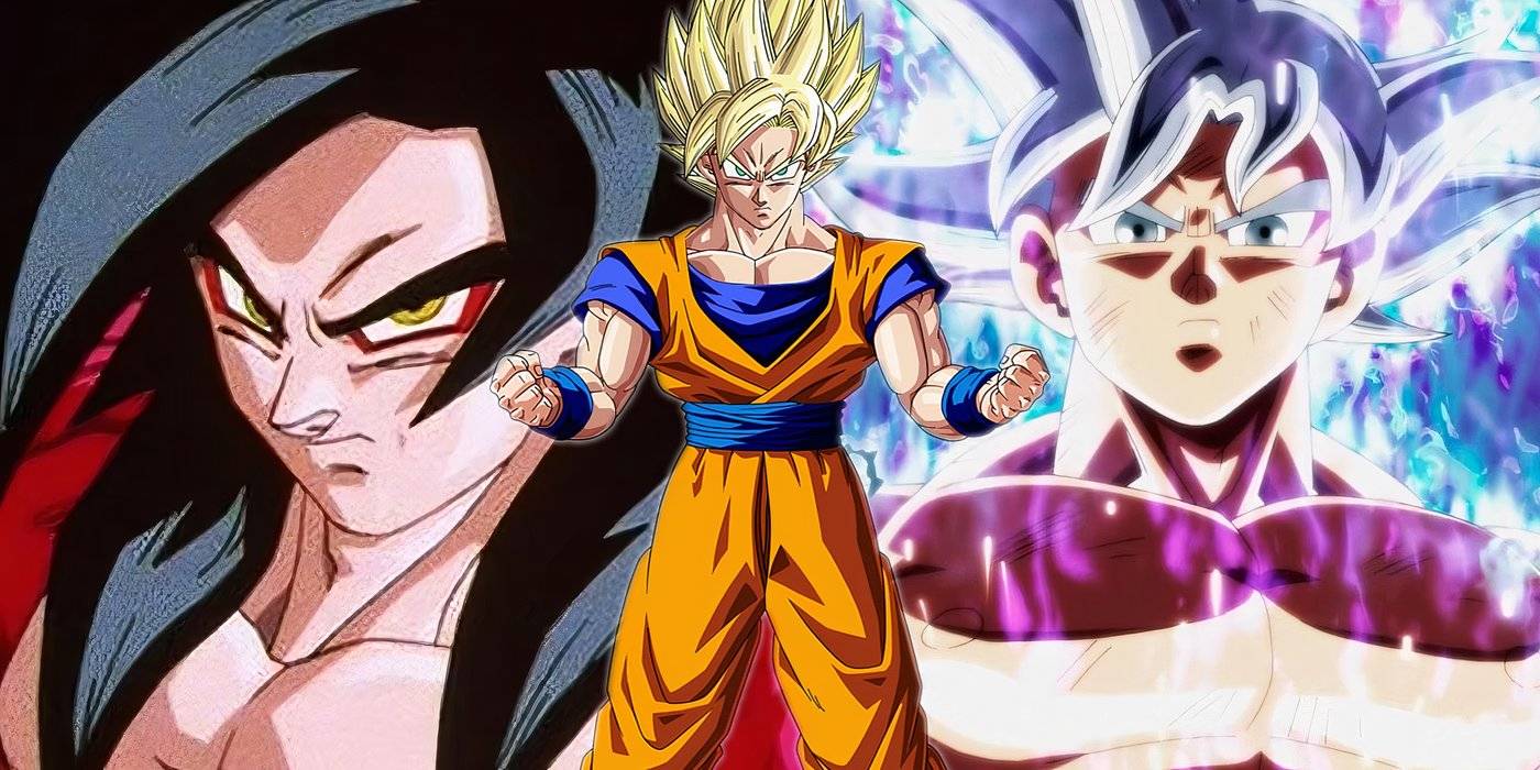 Goku's Three Most Iconic Forms Take Center Stage in Epic New Fanart