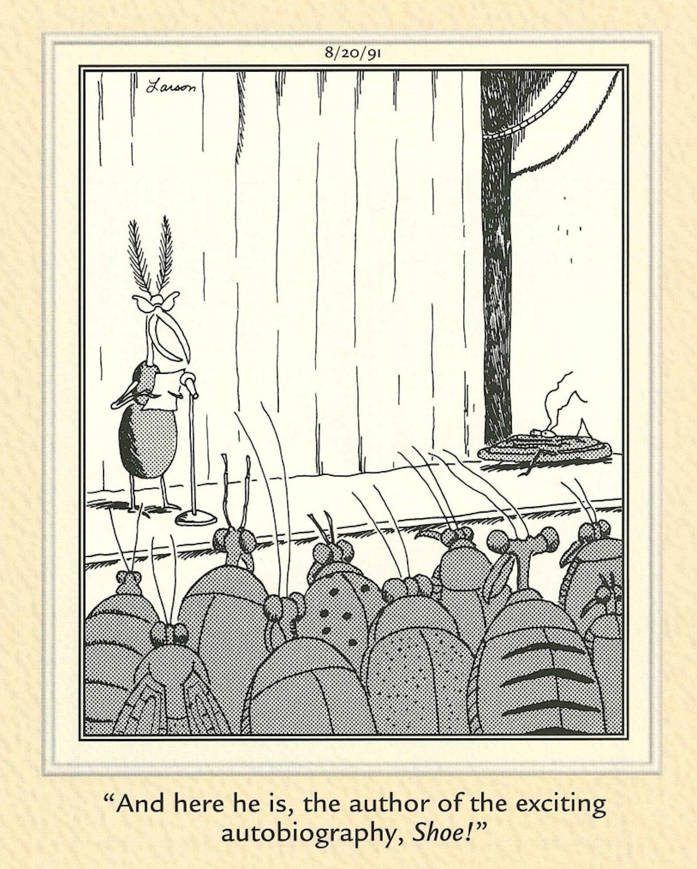 10 Funniest Far Side Comics That Prove It's Obsessed with Bugs
