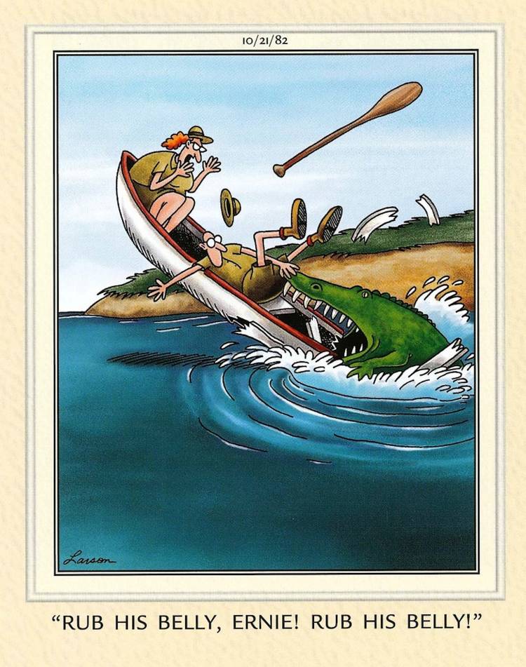 10 Far Side Comics That Prove Gary Larson Preferred Animals Over Humans