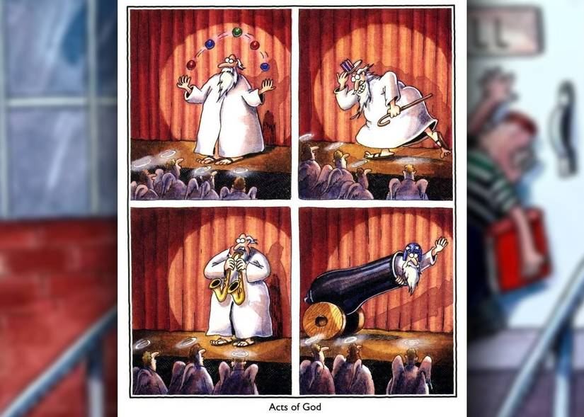 10 Funniest Far Side Comics Starring God