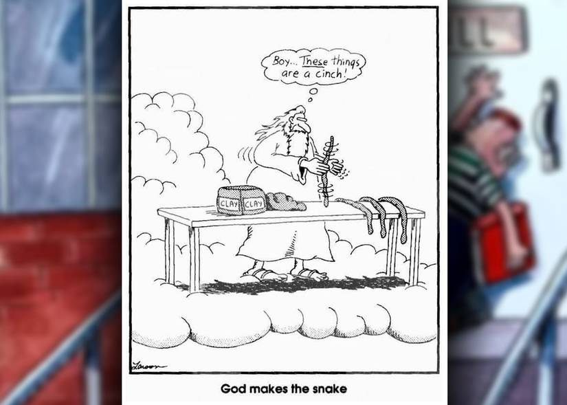 10 Funniest Far Side Comics Starring God