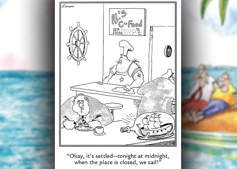 15 Funniest Far Side Comics That Prove It's Obsessed with Miniature People