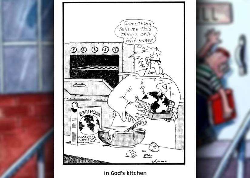 10 Funniest Far Side Comics Starring God