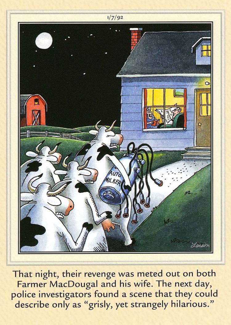 10 Far Side Comics That Prove Gary Larson Preferred Animals Over Humans