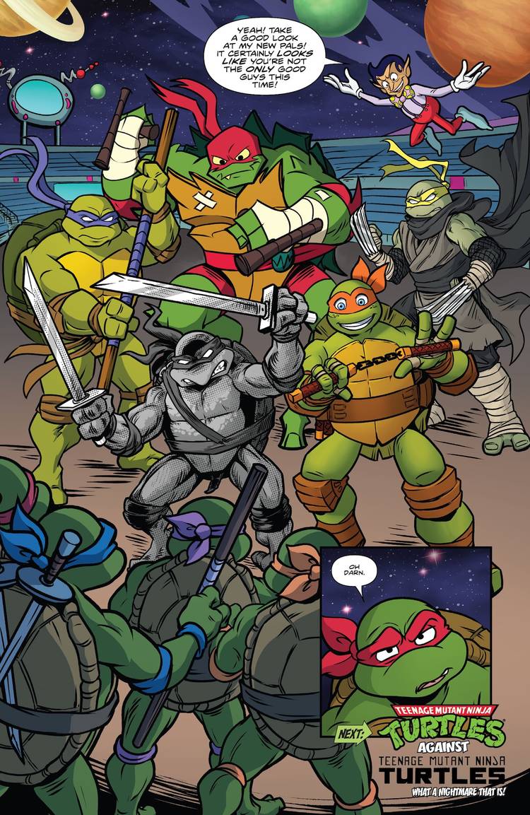 Into the Turtle-Verse: TMNT's Cartoon & Comics Versions Unite in ...