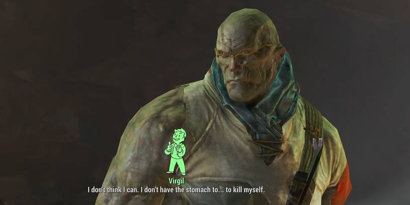 Fallout 4: Should You Cure Virgil Or Let Him Die?