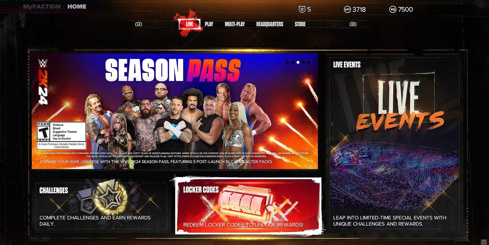 WWE 2K24: All Active Locker Codes (June 2024)