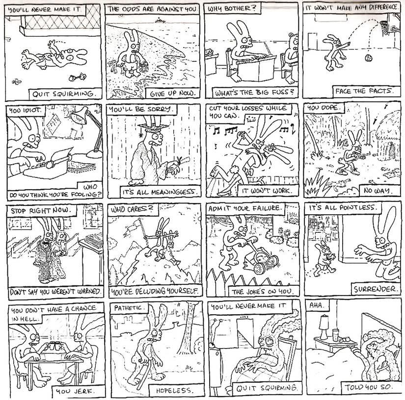 10 Funniest Comics from The Simpsons Creator's 'Life in Hell'