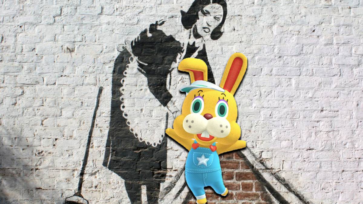 Banksy Comes To Animal Crossing With Player's Spectacular Custom Island ...